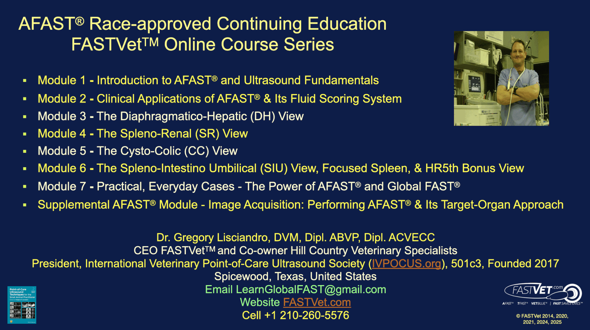 AFAST Updated Online Course | Veterinary Ultrasound